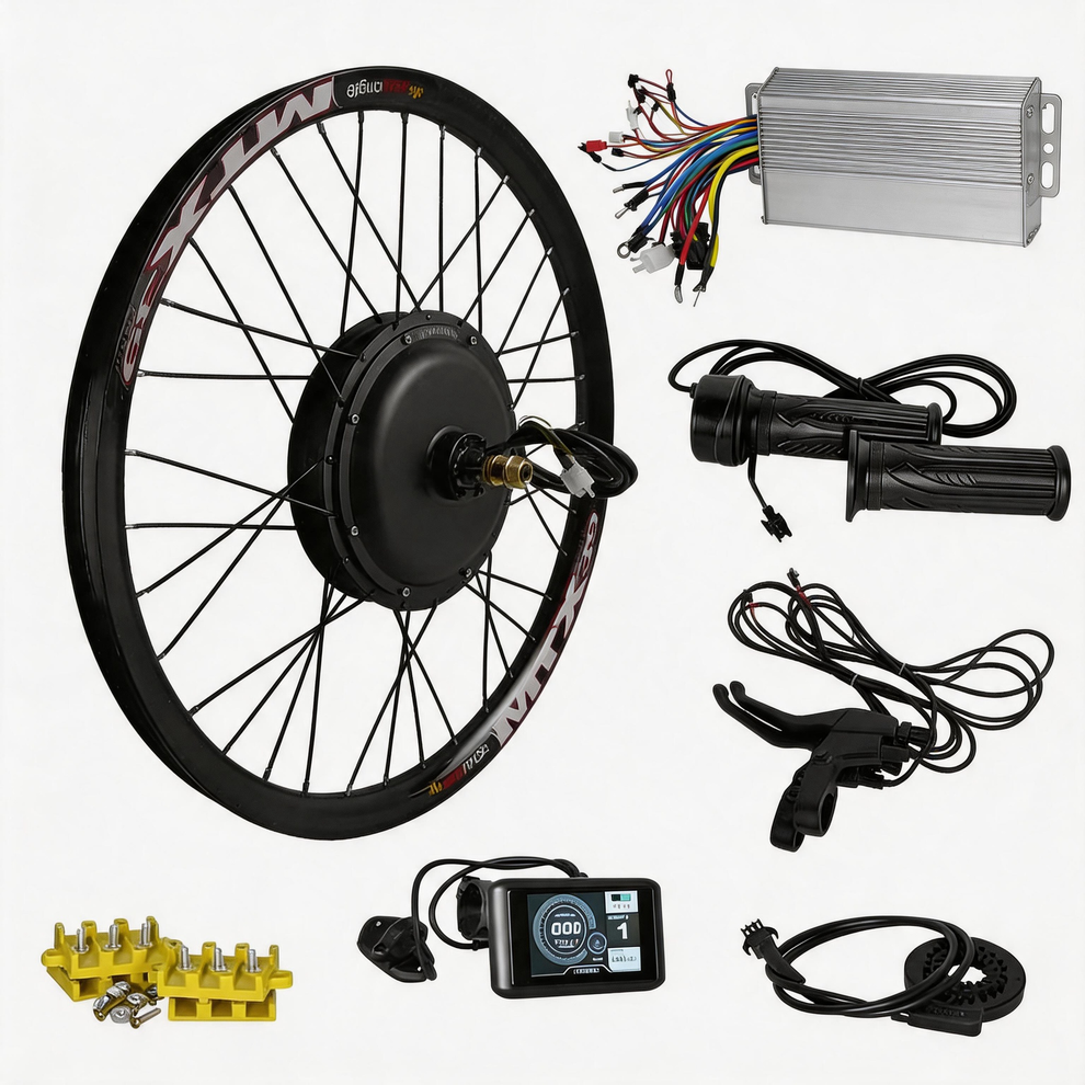 20 -29 MTX Wheel 1500w eBike Motor Kit with SW900 UKC1 Display ...