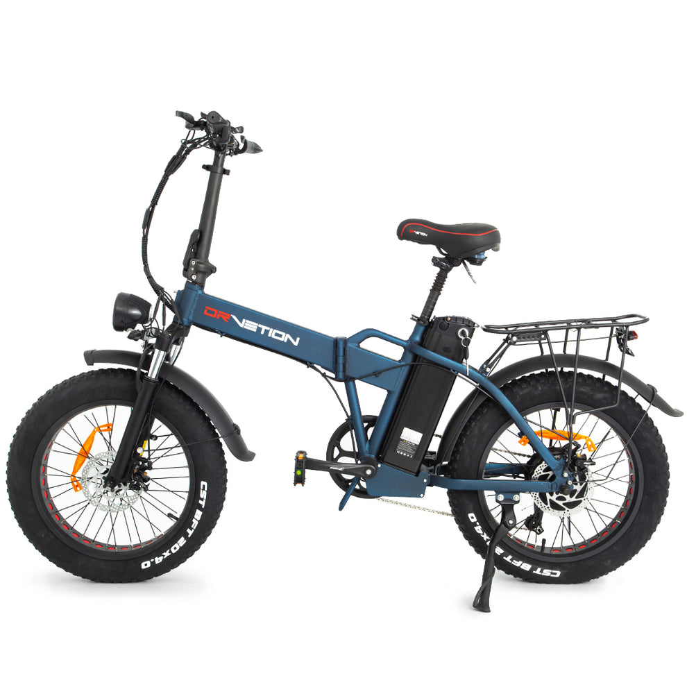20“ Fat tire 48v Folding Electric Bike 750w 45km/h Hydraulic Disc Brake ...