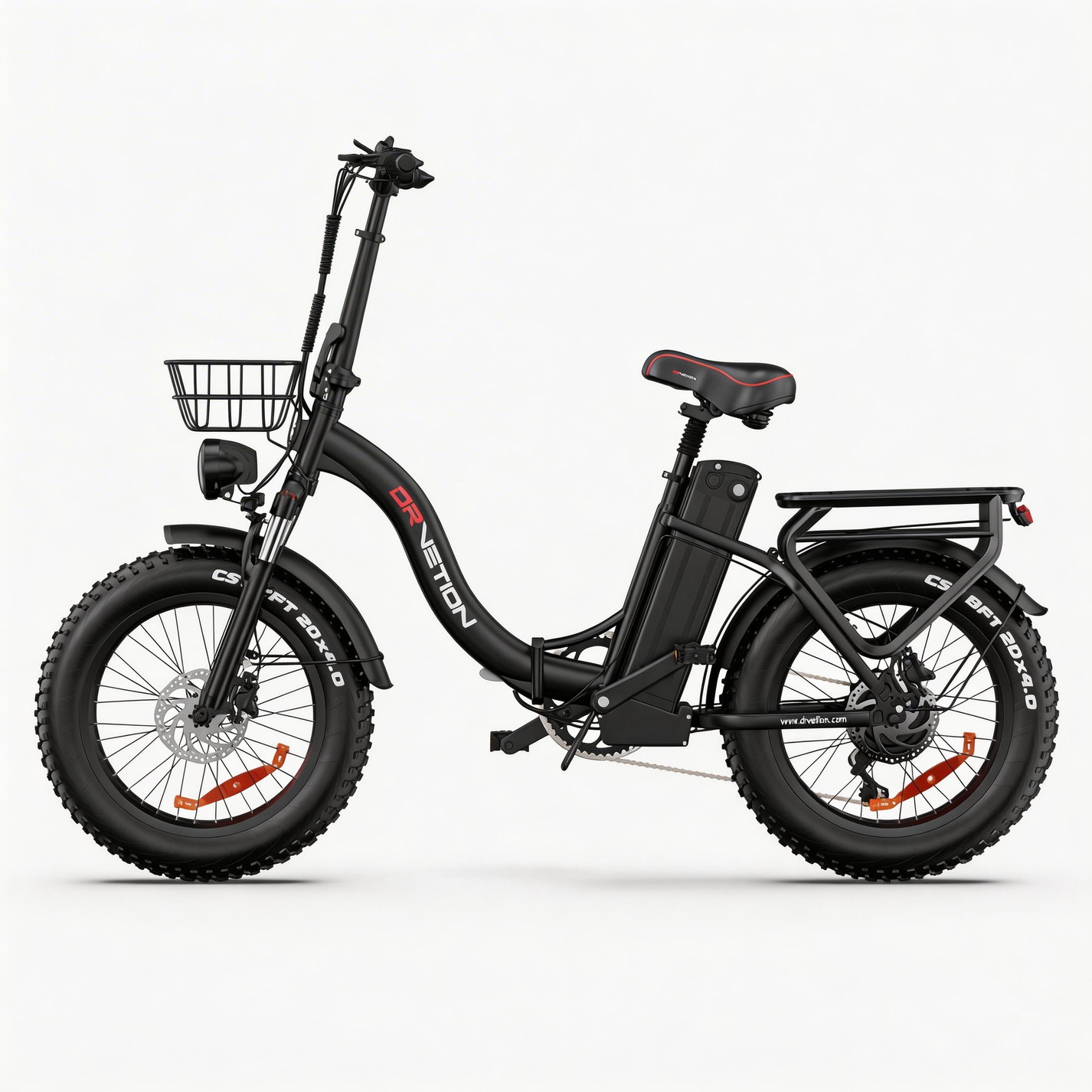 Bestes 20"-Fatbike-E-Bike, 750 Watt, faltbar, max. 45 km/h, 48 V, 10 Ah ...