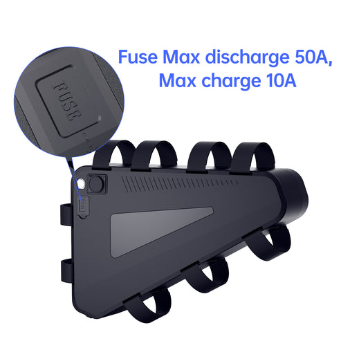 20ah -31ah 48v 52v 72v triangle ebike battery for 1500-3000w hub motor ...