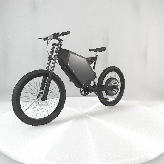 Motorcycle Wheel 8000W Best Stealth Bomber Bike | 70 mph electric bike ...