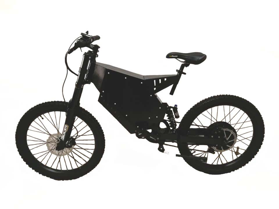 5000W Stealth Bomber Bike Top Speed 50mph | best stealth electric bike ...